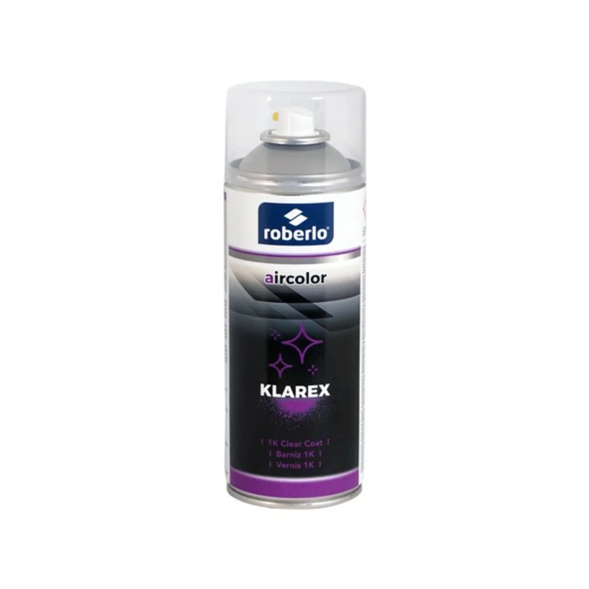 Roberlo Klarex 1K Clear Coat Aerosol 400g – Hybrid Paints
